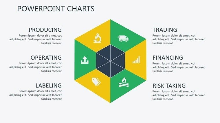Houses for Rent PowerPoint Charts | Download Template