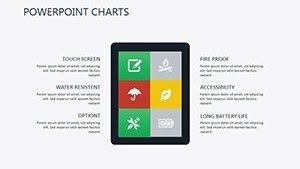 Houses for Rent PowerPoint Charts | Download Template