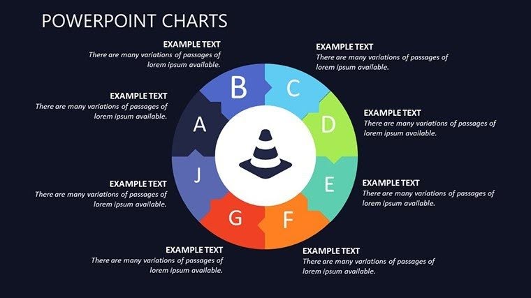 Strategy Pyramid PowerPoint Charts Template | Presentation Download