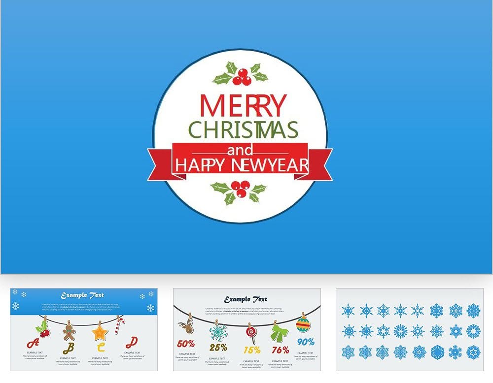 Free : Christmas PowerPoint charts | ImagineLayout.com