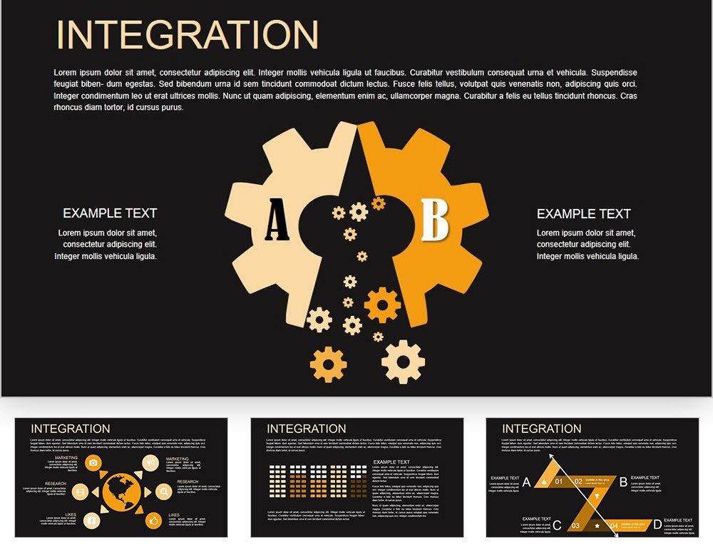 Integration Animation PowerPoint Charts | ImagineLayout.com