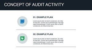 Concept of Audit Activity PowerPoint Charts | Download PPTX