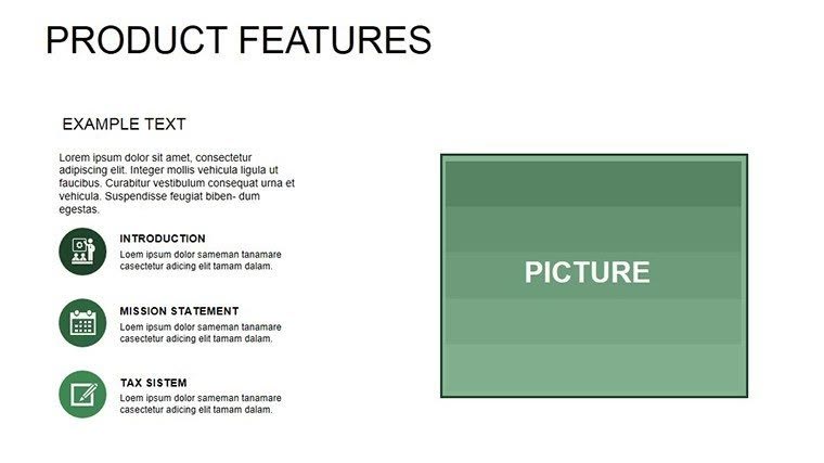 Professional Product Development PowerPoint Charts Template