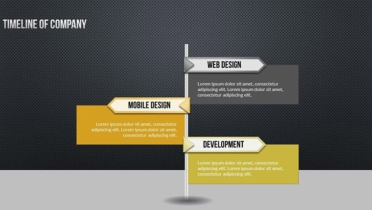 Timeline Maker PowerPoint Charts: Download PPTX Template