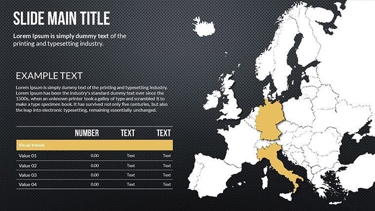 Professional PowerPoint Charts Template for Download | Slideshows