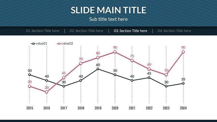 Professional Corporation PowerPoint Charts | Download Template
