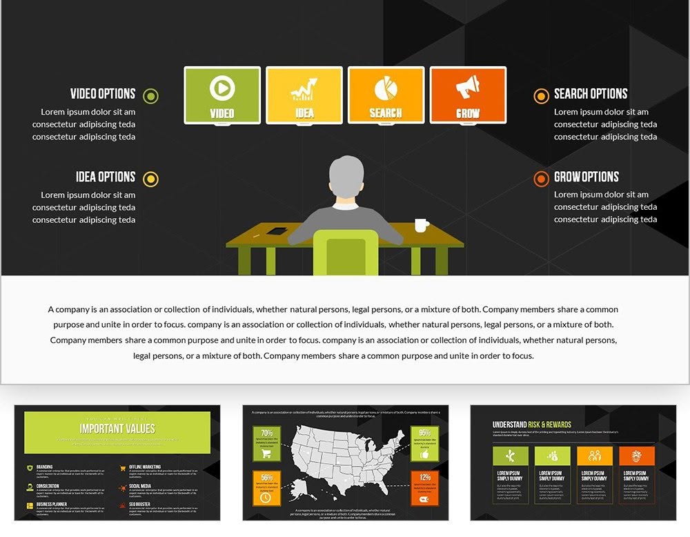 Development Goals PowerPoint charts | ImagineLayout.com