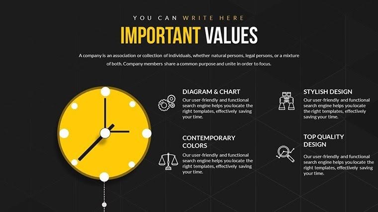 Interrelationships Between Factors PowerPoint Charts Template