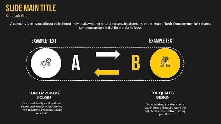 Interrelationships Between Factors PowerPoint Charts Template