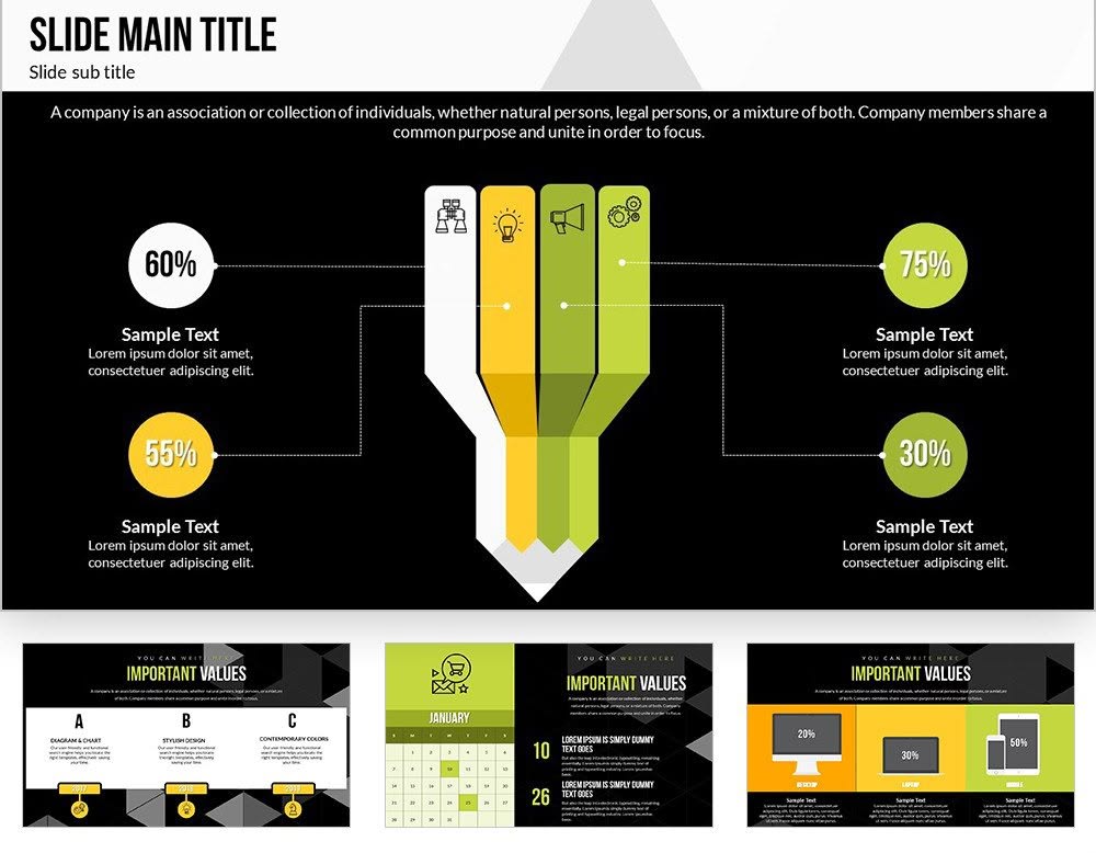 Logic of Operational Analysis PowerPoint charts | ImagineLayout.com