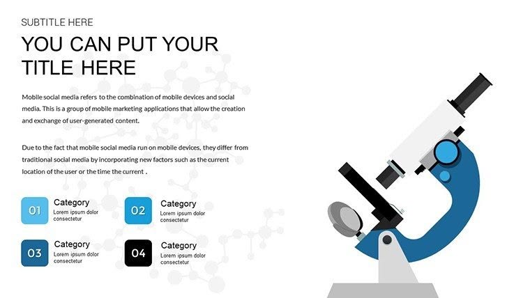 Chemical Test PowerPoint Charts Template | ImagineLayout.com