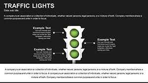 Traffic Lights PowerPoint Charts: Free Download PPTX Template