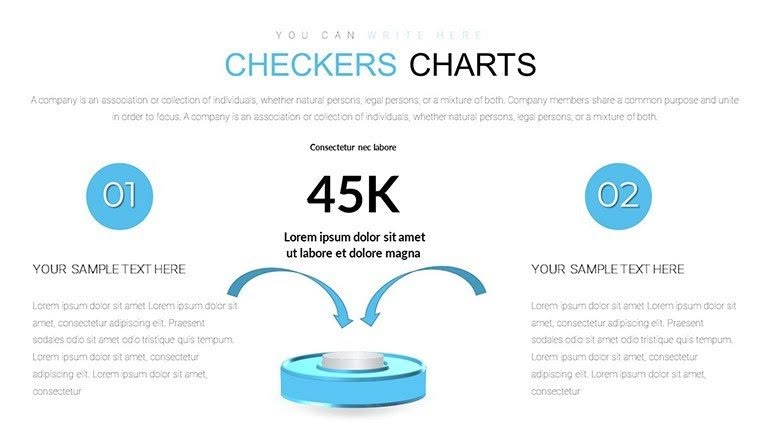 Checkers PowerPoint Charts Template - Download Presentation
