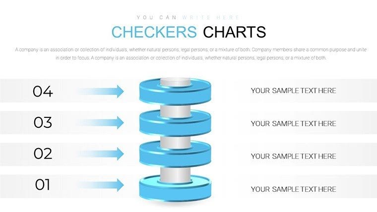 Checkers PowerPoint Charts Template - Download Presentation