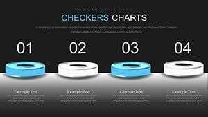 Checkers PowerPoint Charts Template - Download Presentation