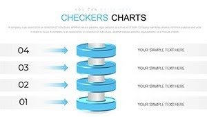 Checkers PowerPoint Charts Template - Download Presentation