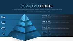 Collection 3D Pyramids PowerPoint Charts Template