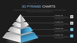 Collection 3D Pyramids PowerPoint Charts Template