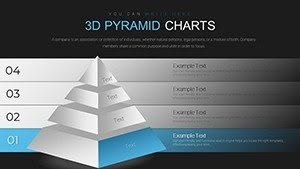 Collection 3D Pyramids PowerPoint Charts Template