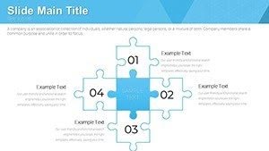 Editable Puzzles PowerPoint Charts Template | Presentation Design