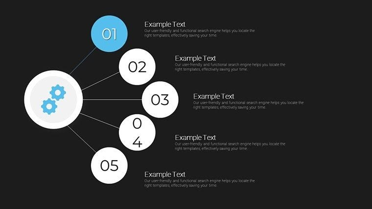 Editable Analytics Tutorial PowerPoint Charts Template
