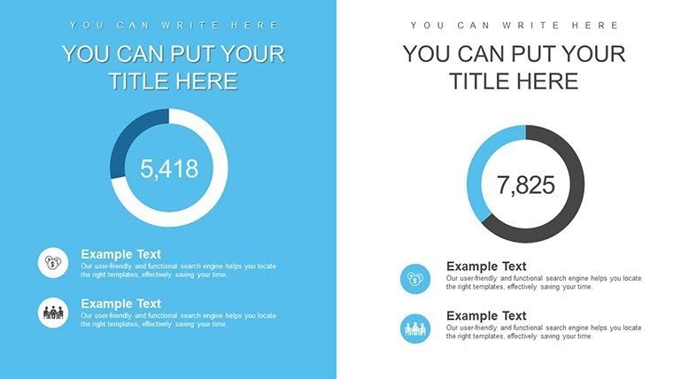 Sales Growth Earnings PowerPoint Charts Template: Download PPTX