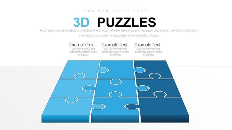 Enhancing Your PowerPoint Presentations with 3D Puzzles Charts ...