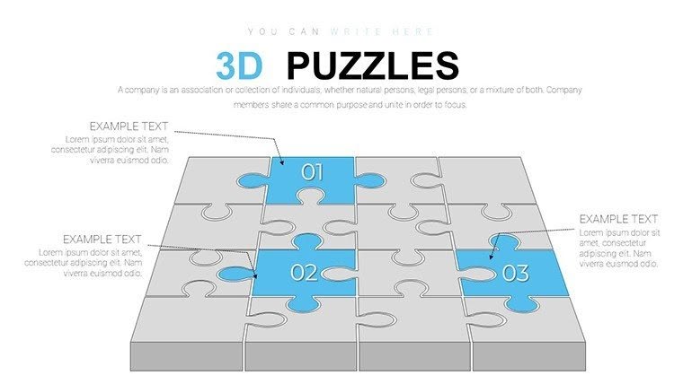 Enhancing Your PowerPoint Presentations with 3D Puzzles Charts ...