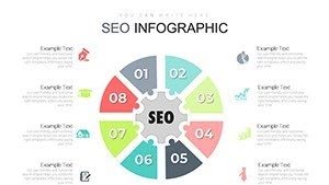 SEO Infographic PowerPoint Charts Template