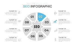 SEO Infographic PowerPoint Charts Template