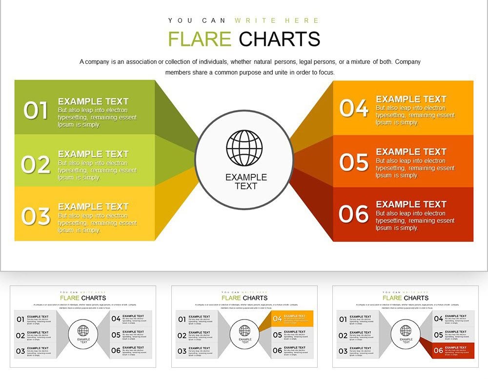 Branching Out Service PowerPoint charts | ImagineLayout.com