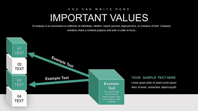 Business Process Modeling PowerPoint Charts Template