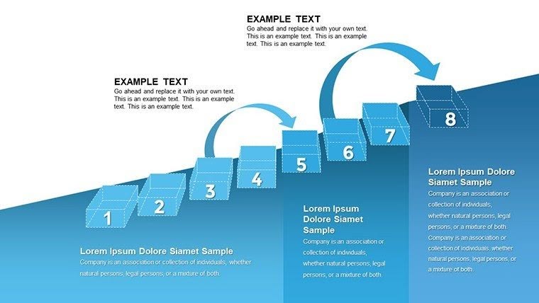 Steps Processing PowerPoint Charts Presentation