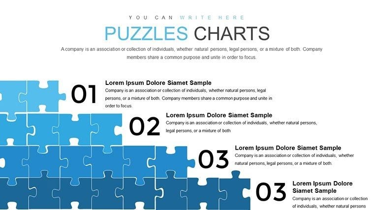 Puzzles for Analytics Interviews PowerPoint charts Template for ...