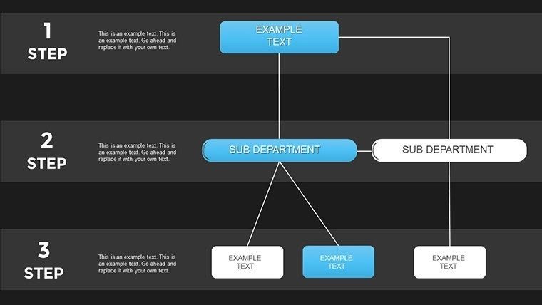 Organization Tree PowerPoint Charts Template Download | Professional ...