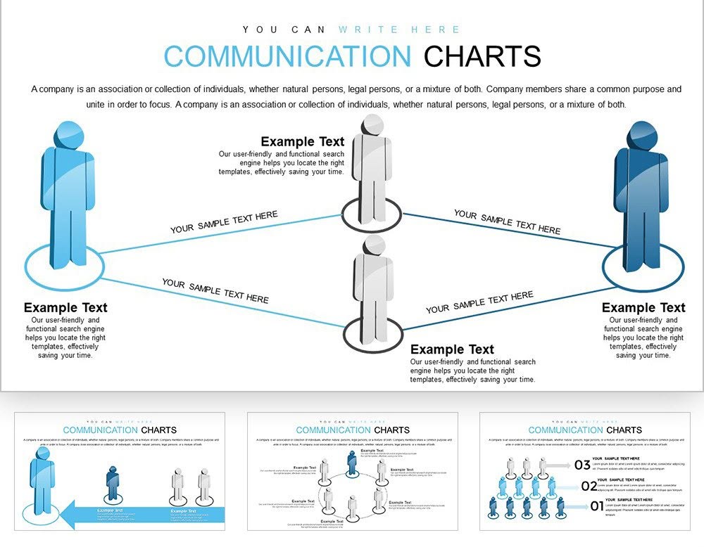 Communication PowerPoint charts | ImagineLayout.com