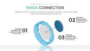 Rings Connection PowerPoint Charts Template Download | Presentation PPTX