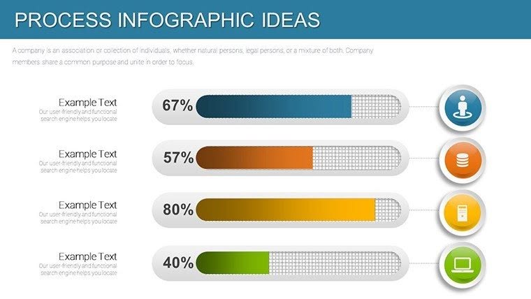 Process Infographic Ideas PowerPoint charts