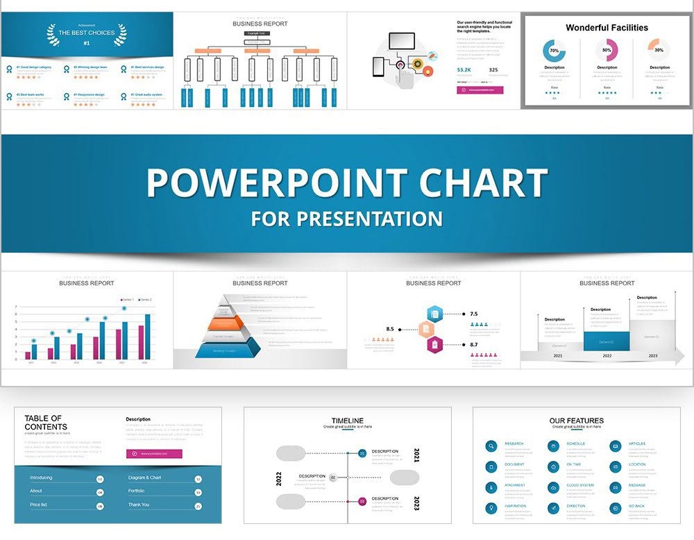 Analytics in Marketing chart for PowerPoint presentation ...