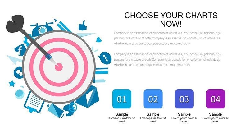 Business with Process Management PowerPoint Charts Template