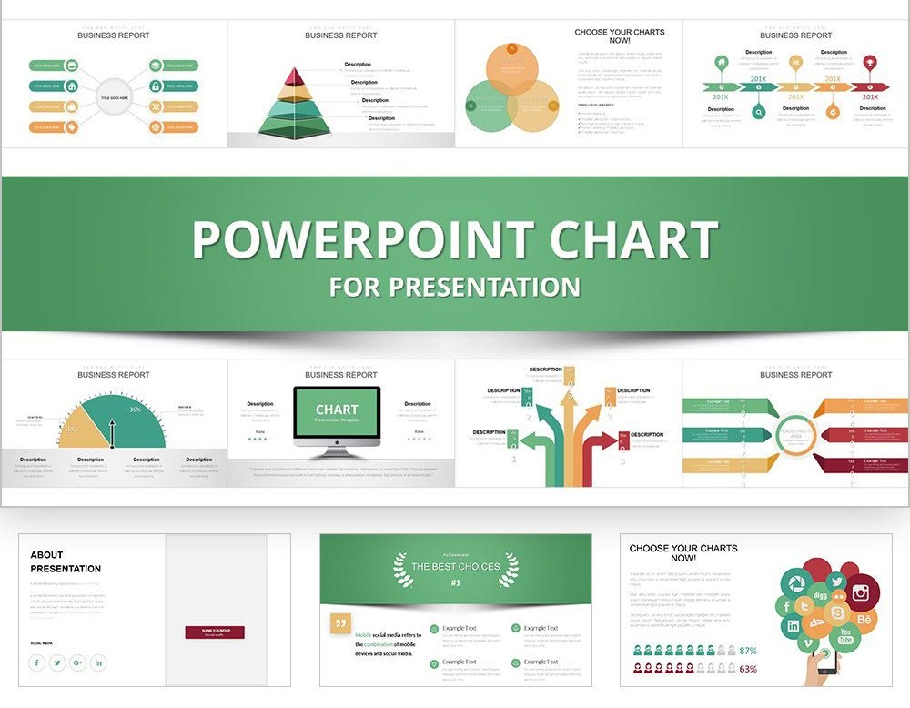 Graph PowerPoint charts for Presentation | ImagineLayout.com