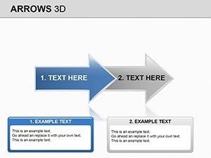 Arrows 3D PowerPoint Diagrams Template: Download PPTX