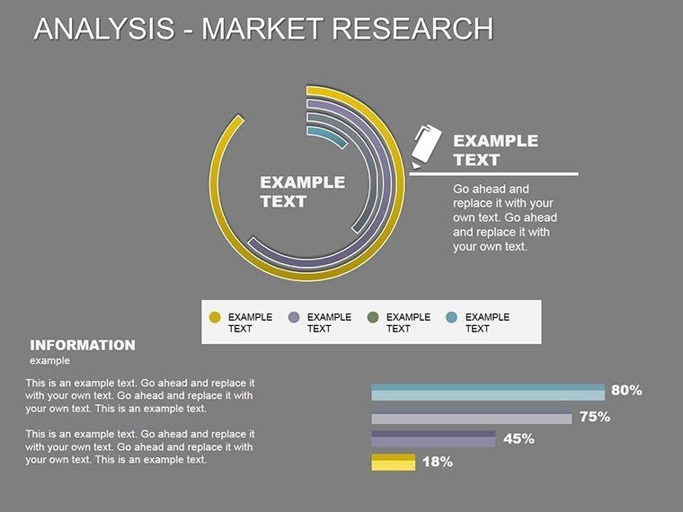 Analysis and Market Research PowerPoint Diagram