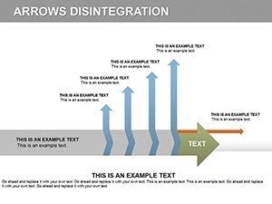 Separation Arrows PowerPoint diagrams