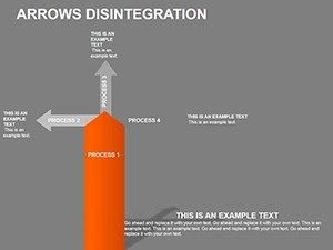 Separation Arrows PowerPoint diagrams