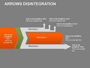 Separation Arrows PowerPoint diagrams