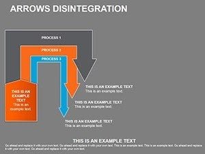 Separation Arrows PowerPoint diagrams