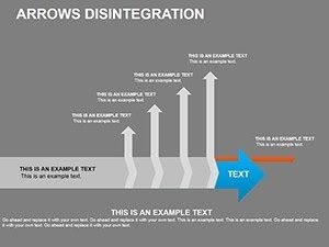 Separation Arrows PowerPoint diagrams