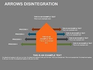 Separation Arrows PowerPoint diagrams