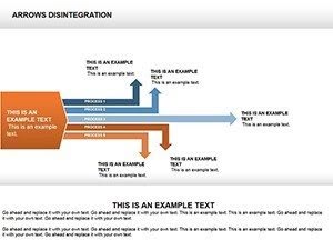 Separation Arrows PowerPoint diagrams